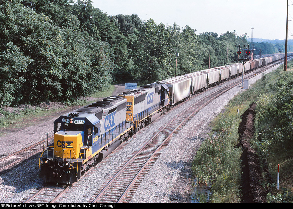 CSXT 8386 on G171